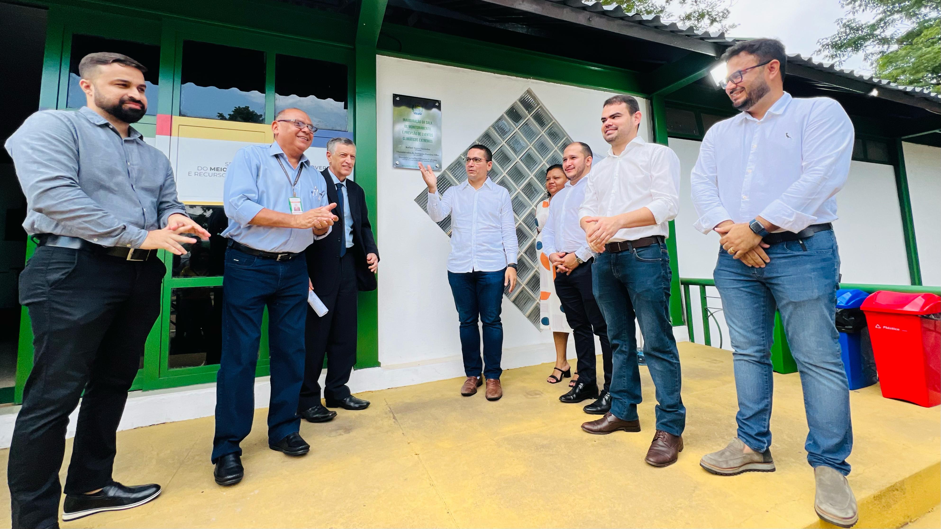 Semarh inaugura sala para monitoramento climático nesta terça (23) Semarh inaugura sala para monitoramento climático nesta terça (23)